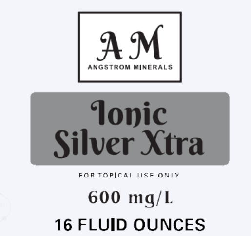 16 oz Angstrom Silver Xtra (Professional Line) 600 ppm – Angstrom Minerals